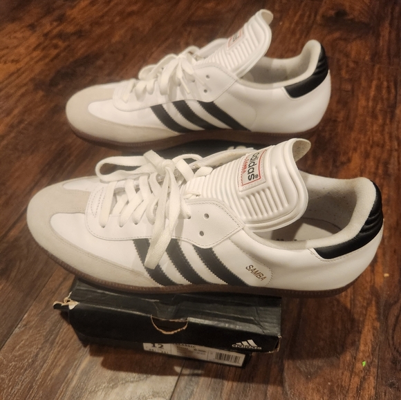 adidas | Shoes | Adidas Samba Classic White | Poshmark